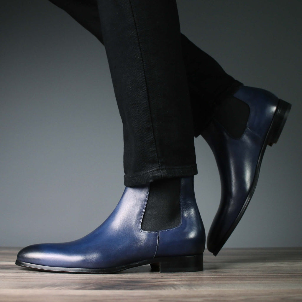 Chelsea Boot Blue & Thomas Bird & tblon.com