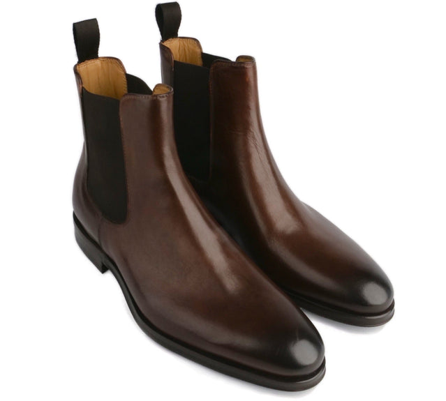 Brown Chelsea Boots Vibram Sole & Thomas Bird & tblon.com