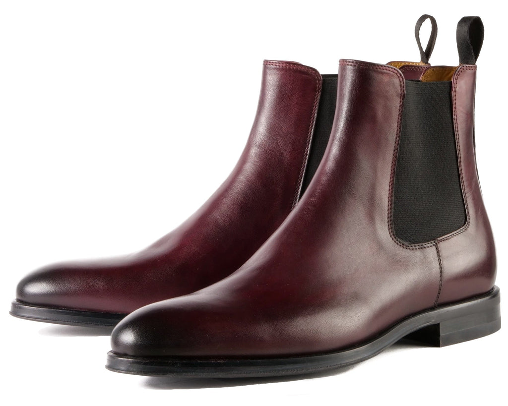 Oxblood Chelsea Boots Vibram Sole & Thomas Bird & tblon.com