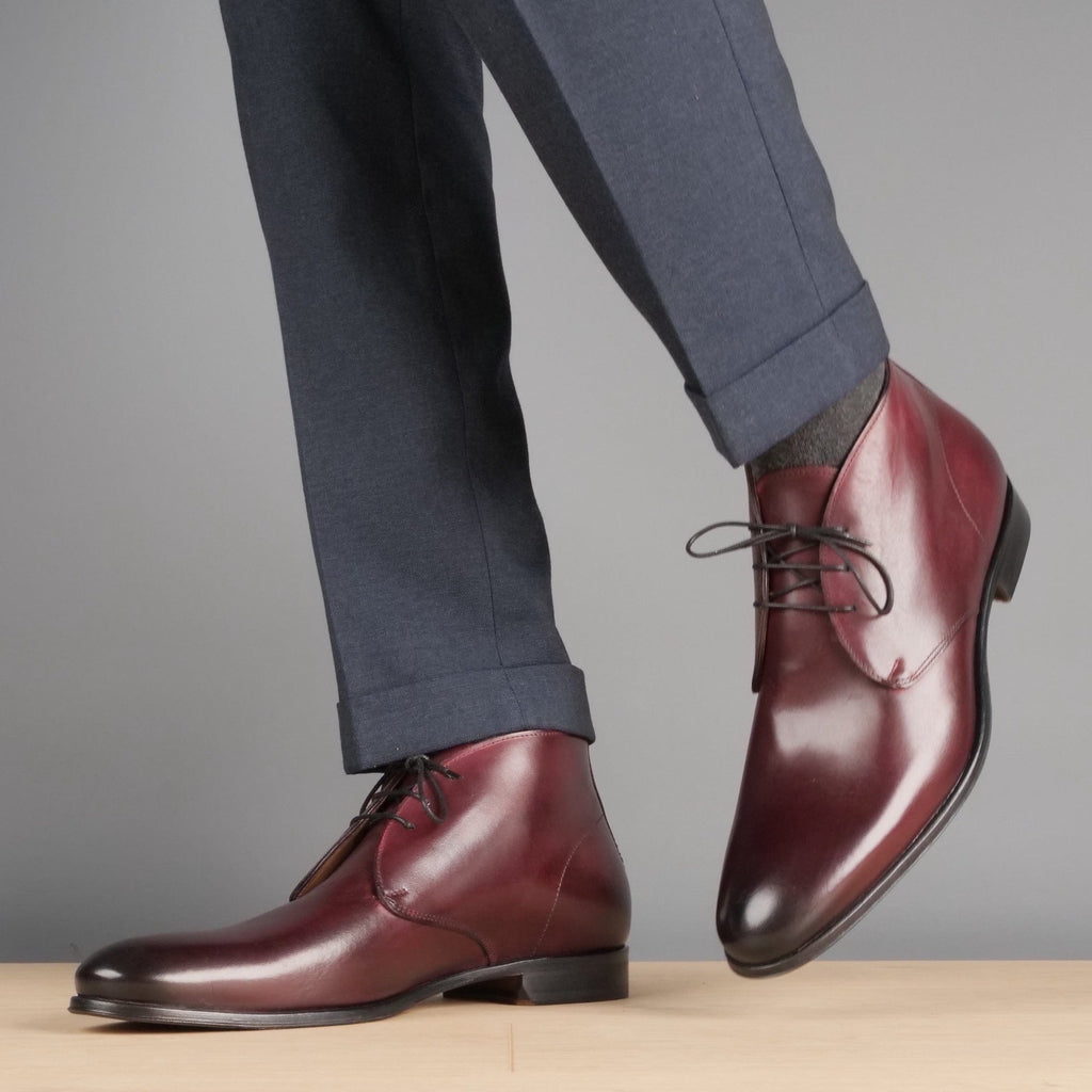 Chukka Boot Oxblood & Thomas Bird & tblon.com