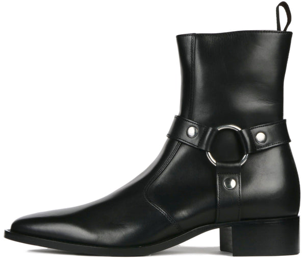 Harness Zip Boot Black & Thomas Bird & tblon.com