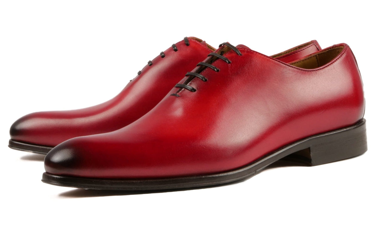 Wholecut Oxford Scarlet Red & Thomas Bird & tblon.com