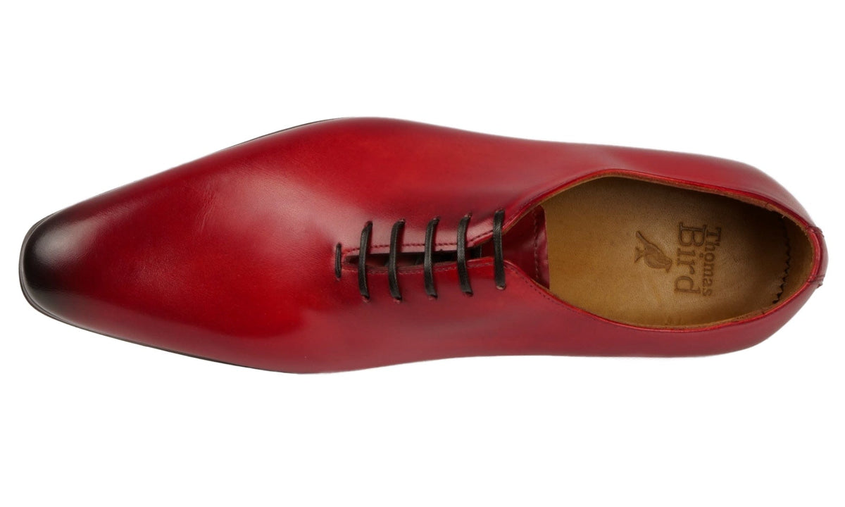 Wholecut Oxford Scarlet Red & Thomas Bird & tblon.com