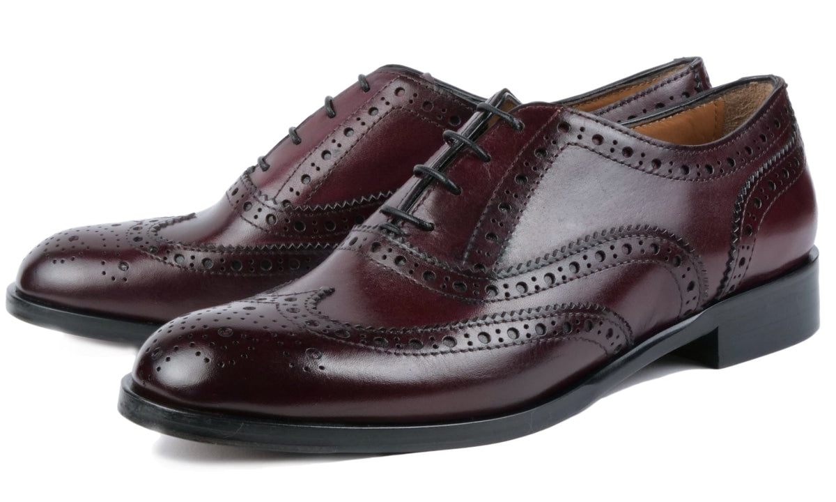 Wingtip Oxford Brogue Oxblood & Thomas Bird & tblon.com