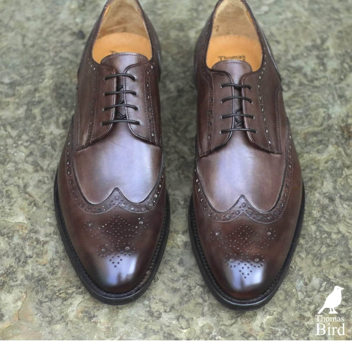 Wingtip Derby Brogue Brown & Thomas Bird & tblon.com